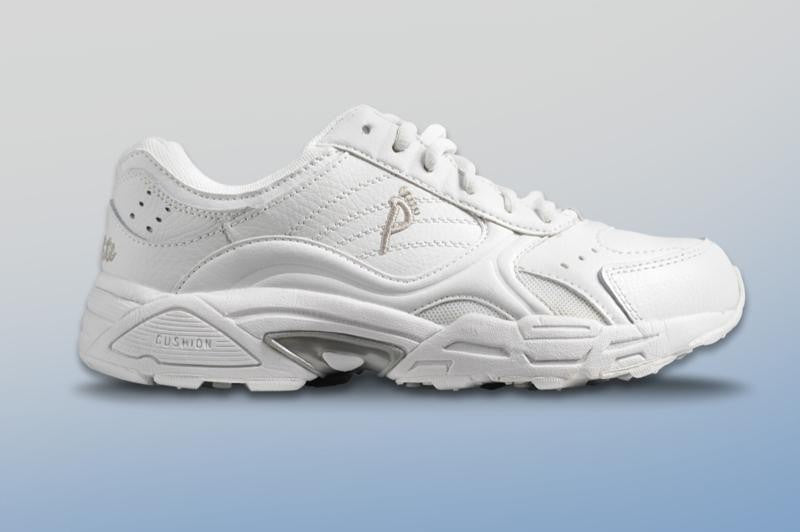 Ped-Lite Men's Austin Diabetic Shoes with Laces - White – American ...