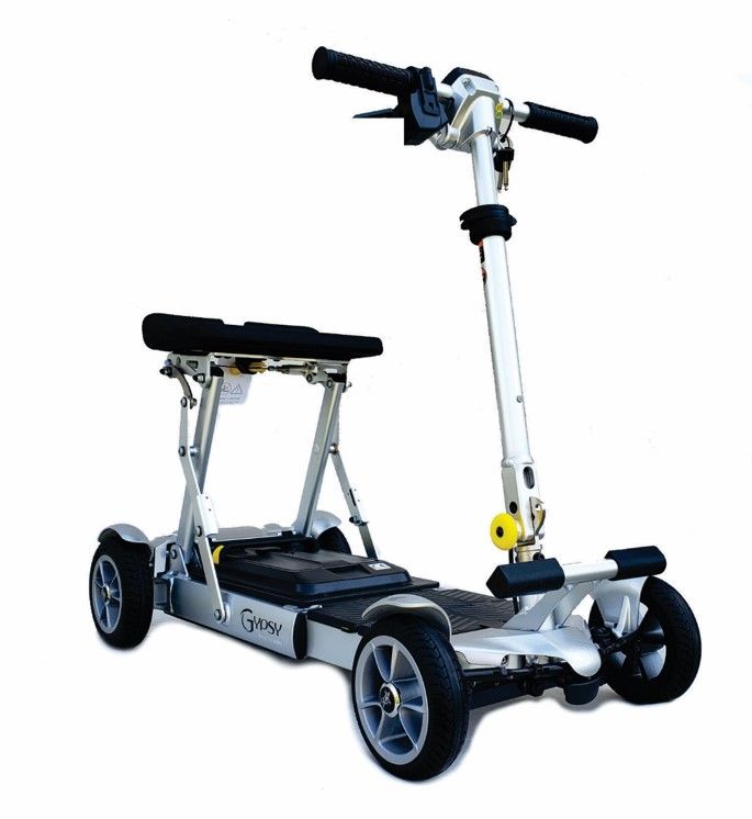 EV Rider Gypsy Q2 Folding 4-Wheel Power Scooter – American Quality ...